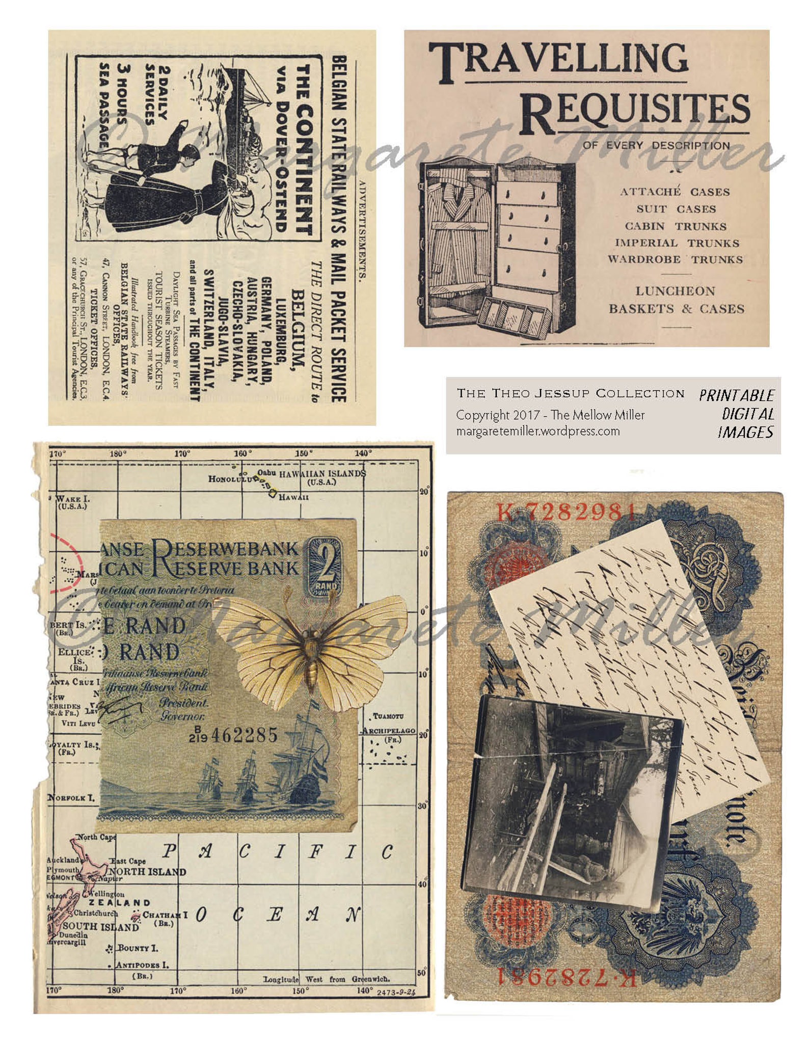 The Theo Jessop Collection Printable Digital Images - Etsy