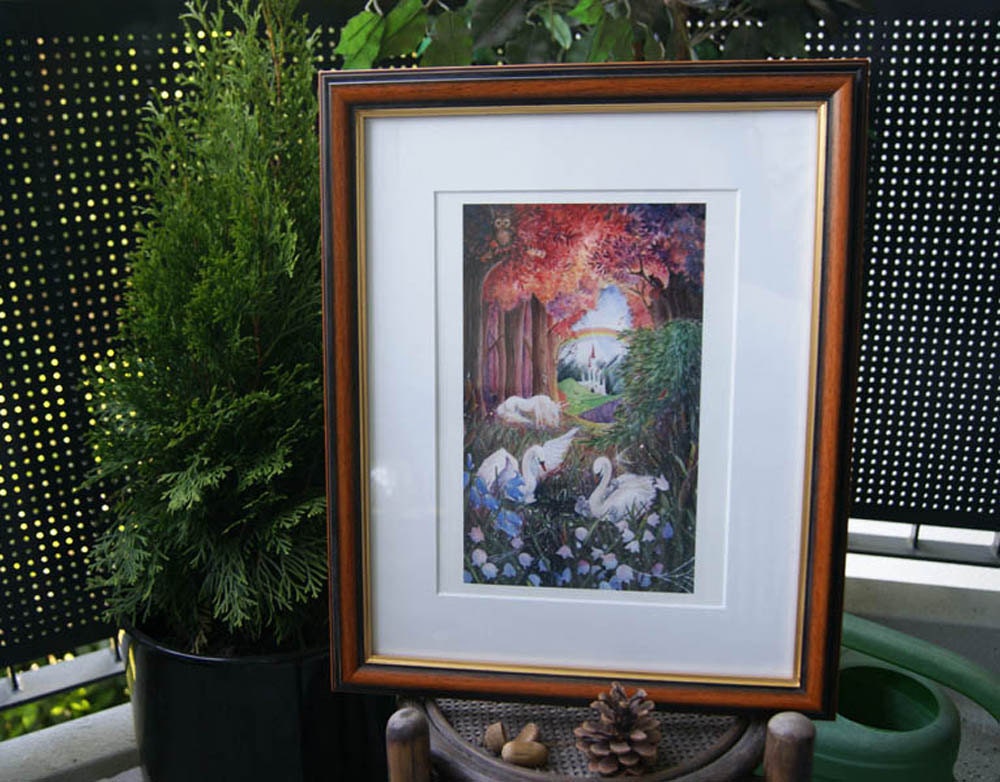 Spring & Autumn Dreams, 8x10 Fine Art Print, Fantasy Fairy-tale Nursery ...