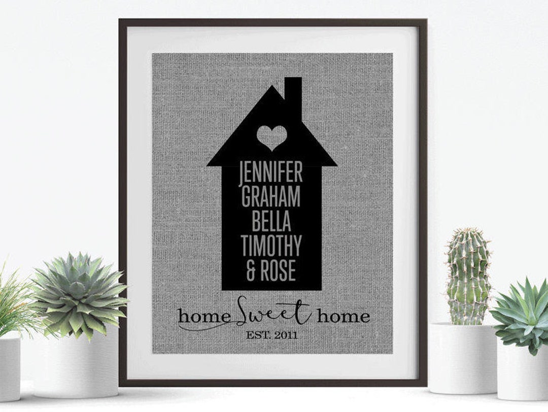 Personalized New Home Gift Housewarming Gift Gift for New Home Owner ...
