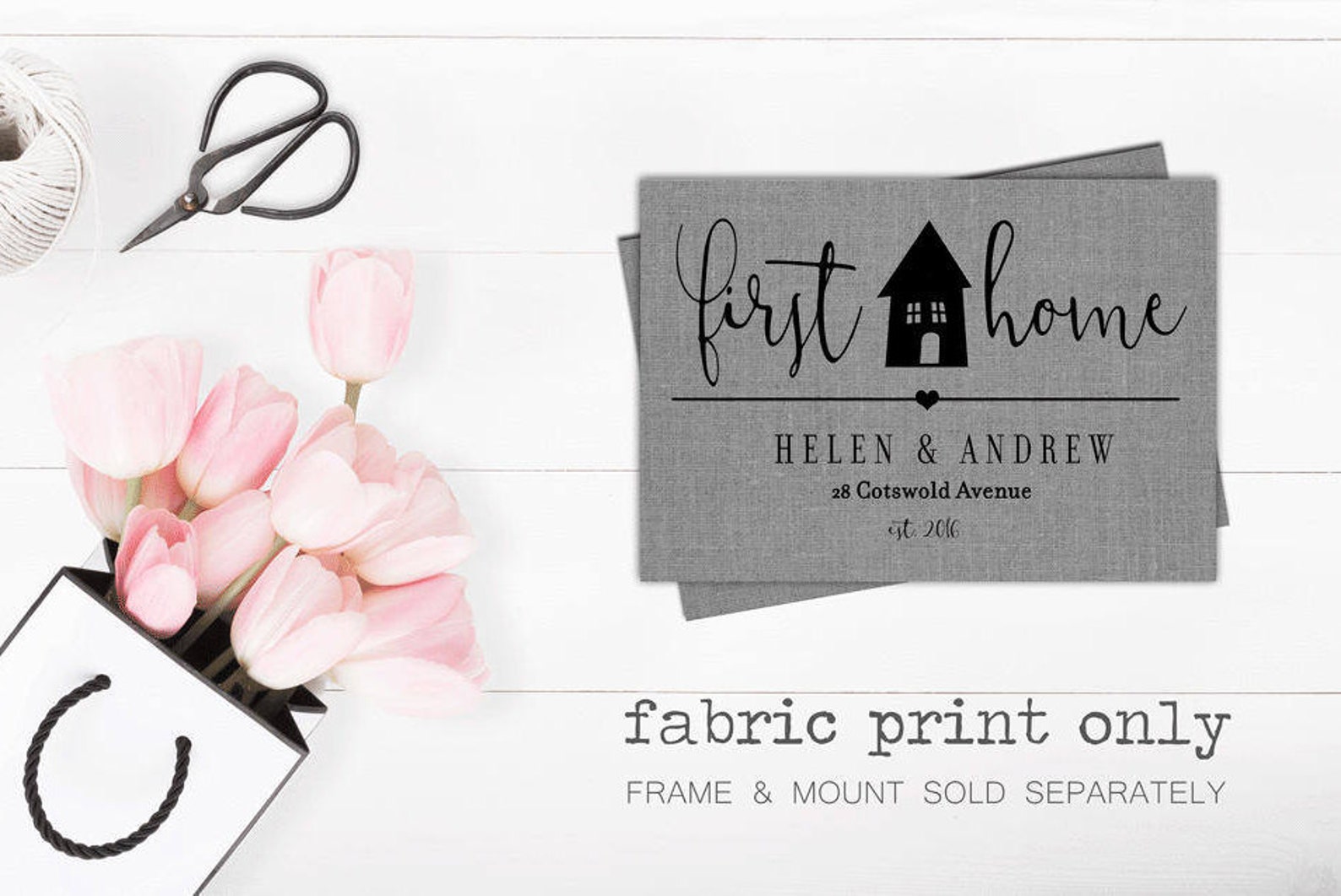 Personalised First Home Gift First Home Sign Housewarming | Etsy