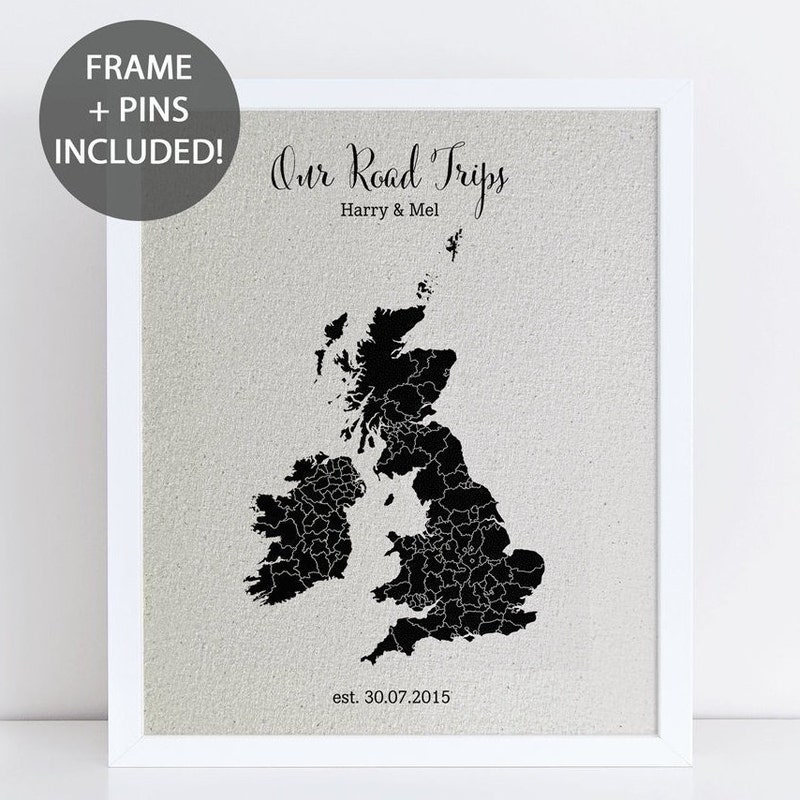 Push Pin Map - Etsy