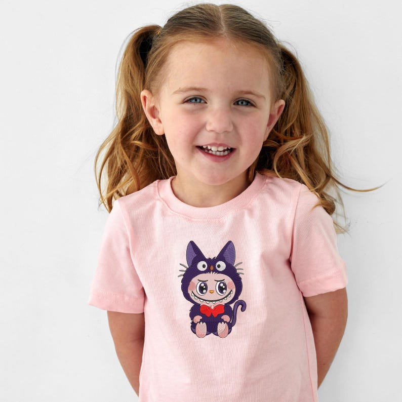 Labubu Embroidery Designs – Cute Cartoon Animal Bundle, 9 Sizes ...