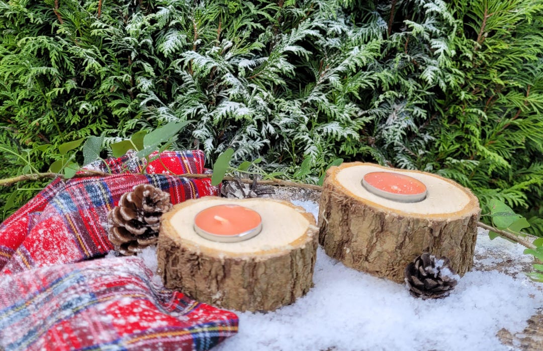 Rustic Scottish Ivy Candle Holders - Etsy