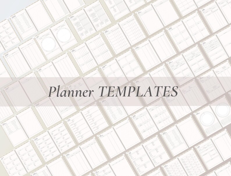 Digital Planner Undated, iPad & Android Planner, Goodnotes Calendar ...