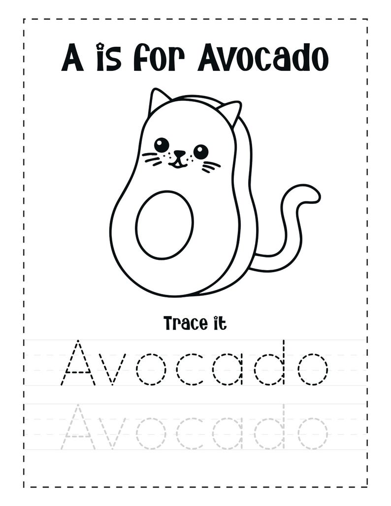 Printable Trace the Alphabet Worksheets. Preschool-kdg Phonics ...