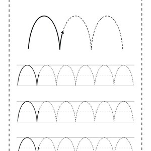 Printable Trace the Alphabet Worksheets. Preschool-kdg Phonics ...