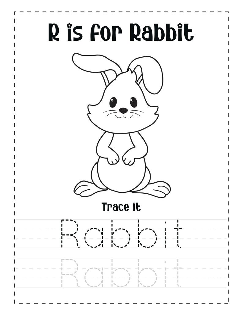 Printable Trace the Alphabet Worksheets. Preschool-kdg Phonics ...
