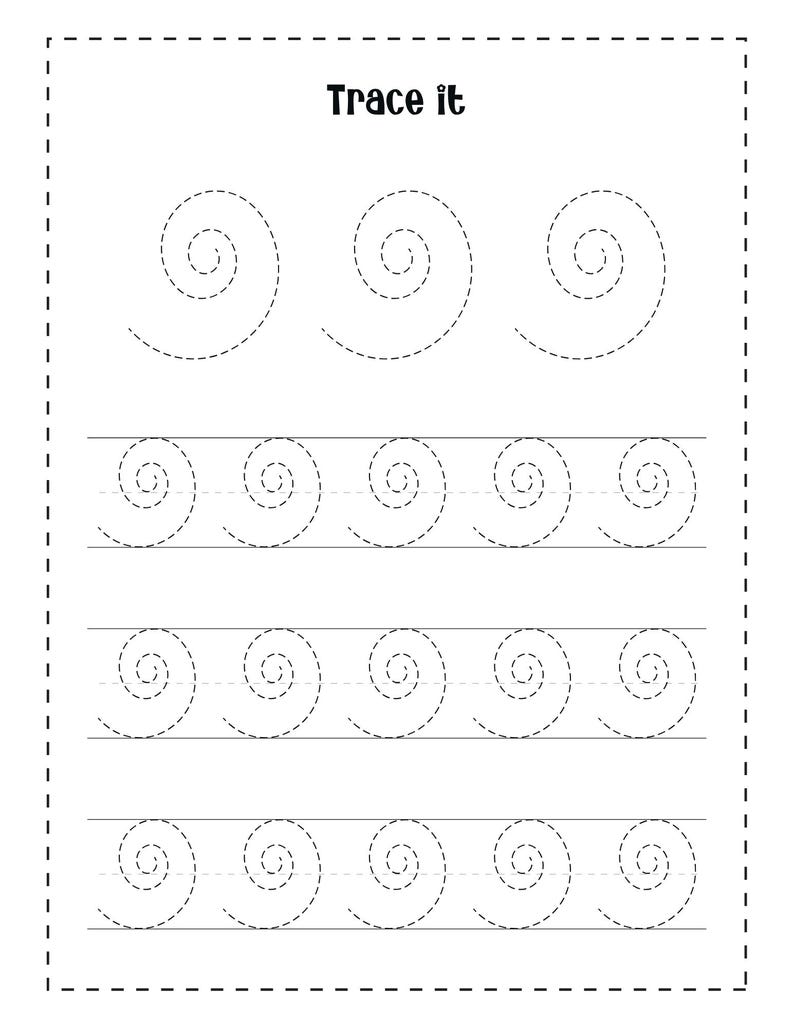 Printable Trace the Alphabet Worksheets. Preschool-kdg Phonics ...