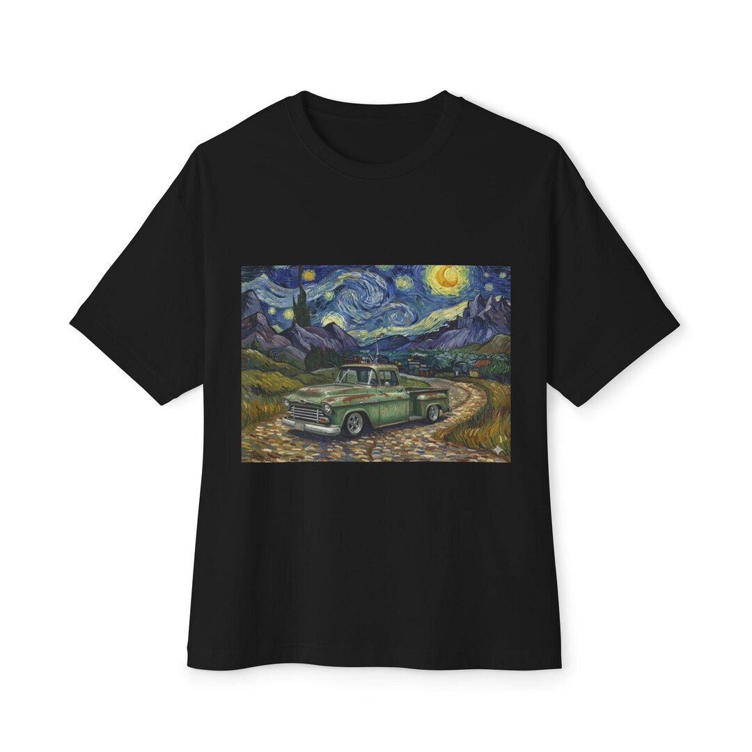 Vintage Chevy 3100 Hot Rod Truck Art T-shirt: Classic Car Graphic Tee ...