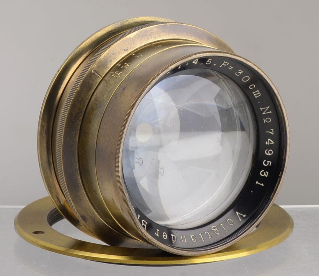 Voigtländer Skopar 300mm F/4.5 (germany, 1930) _ Antique Lens for Wood ...