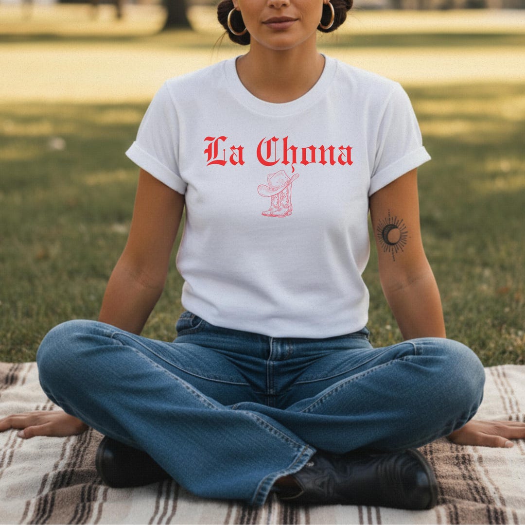 La Chona T-shirt: Comfort Colors Fiesta Latina Tee - Etsy