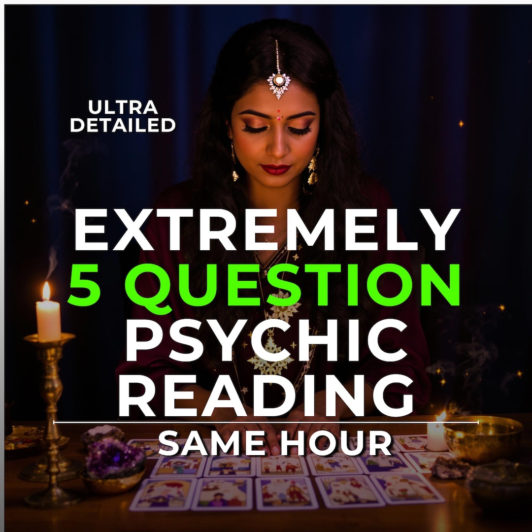Same Hour 5 Question Psychic Reading, Accurate Love & Psychic Insights, Psychic Medium Insight ...