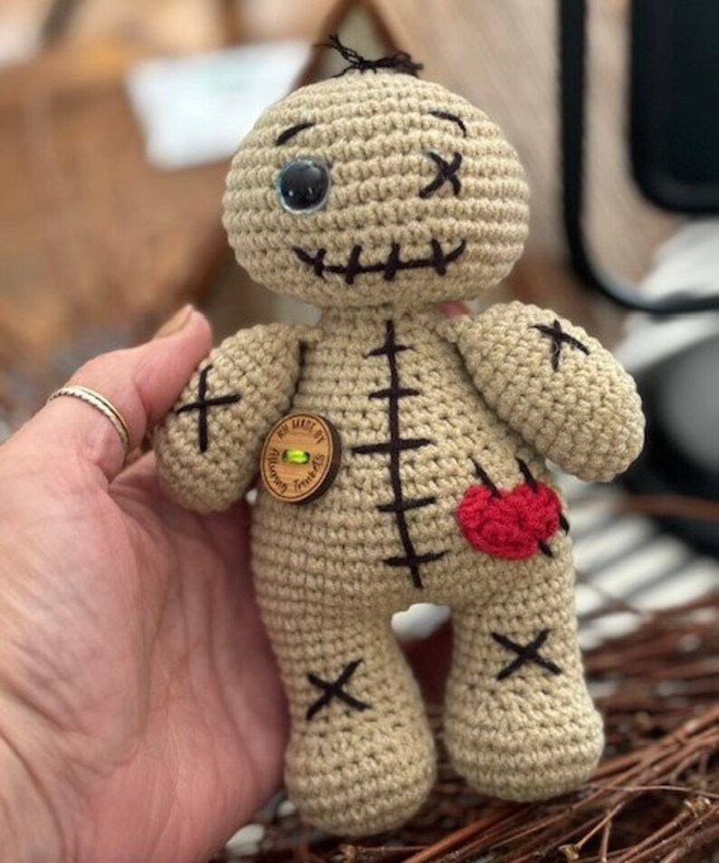 Crochet Pattern-vince Voodoo Doll-easy-low Sew Pattern ONLY - Etsy