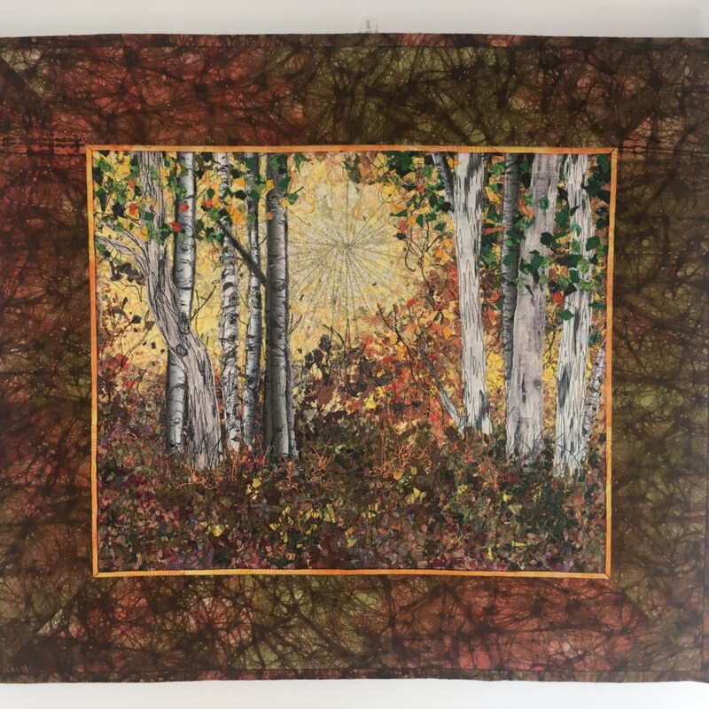 Birch Tree Quilt - Etsy