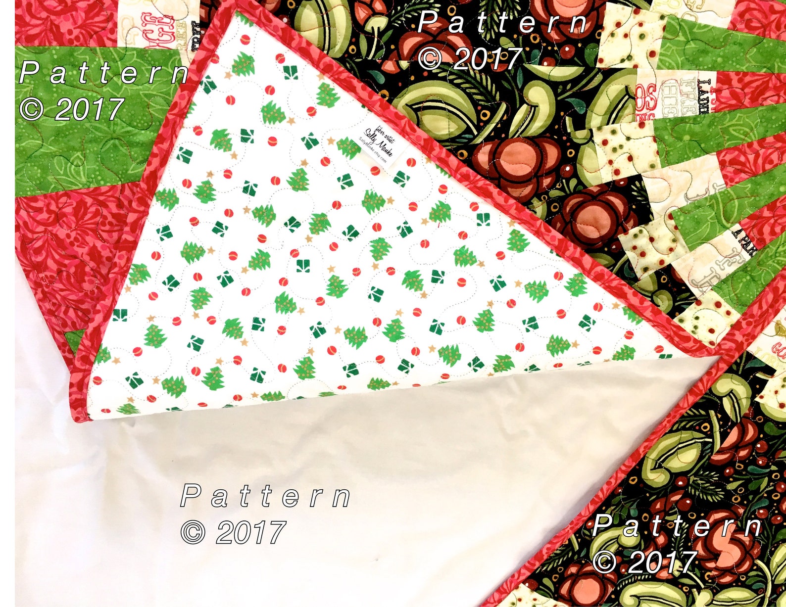 Patchwork Tree Skirt Pattern PDF DIY Instant Download - Etsy