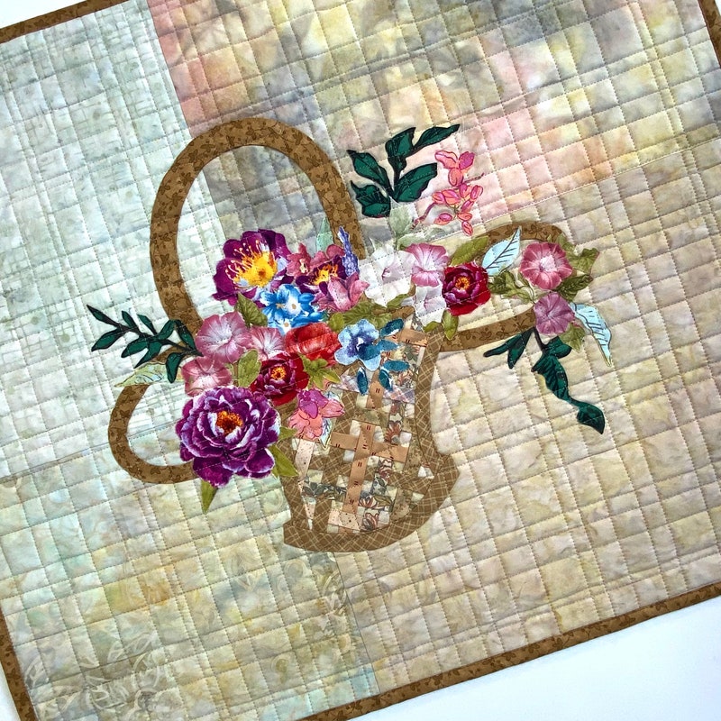 Flower Basket Quilt - Etsy