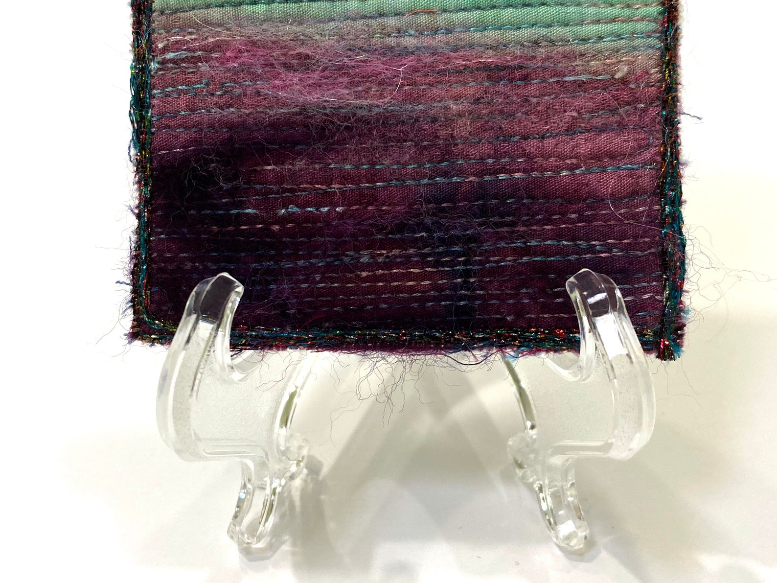 Mini Postcard Style Art Quilt Sunset Quilted Felted Landscape - Etsy