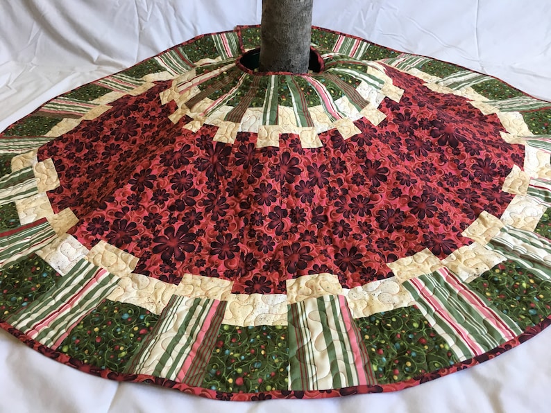 Patchwork Tree Skirt Pattern PDF DIY Instant Download - Etsy