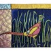 Ring-necked Pheasant Art Quilt, 10 X 15 Inches, Quilted Painted Mixed ...