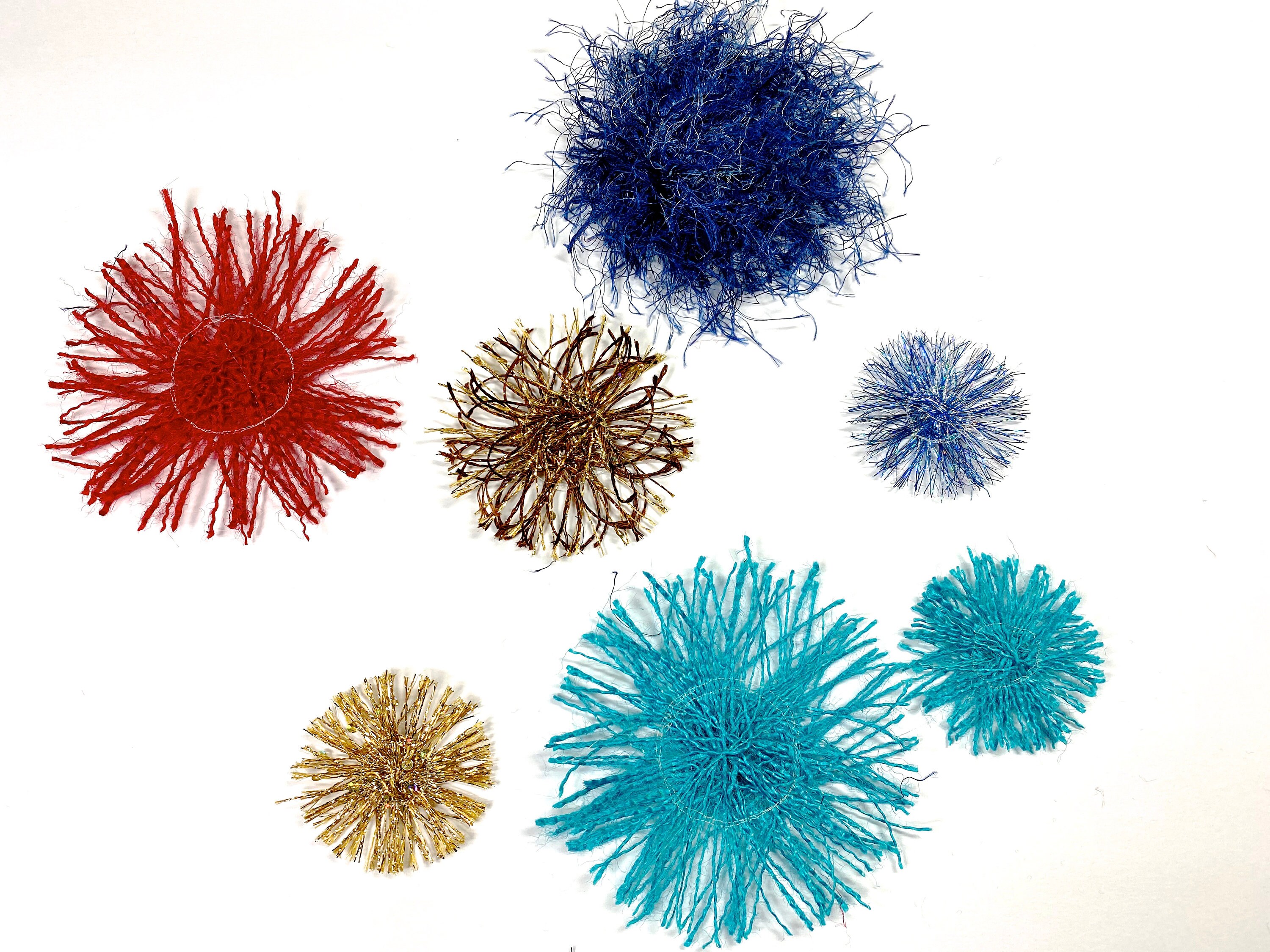 Flower Template, Fiber Craft Tool, Wearable Art, Quilt Embellishments ...