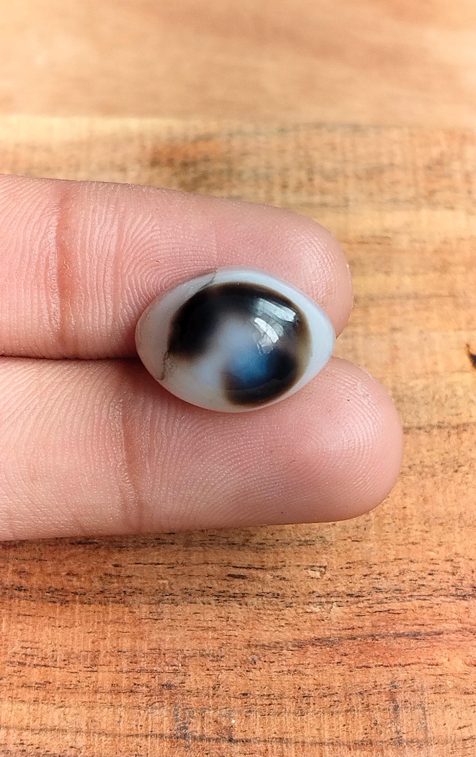 Handmade Agate Eye Cabochons, Banded Gemstone Eyes - Etsy