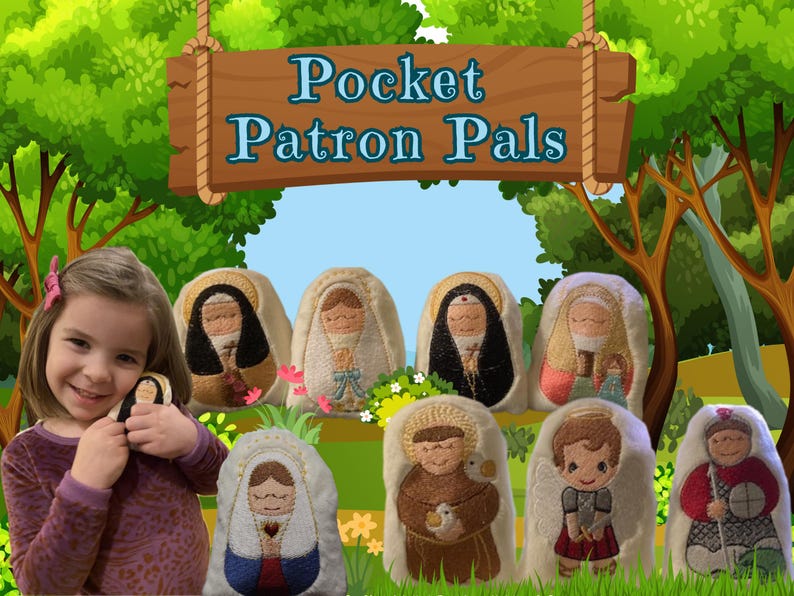 Pocket Patron Pals - Etsy