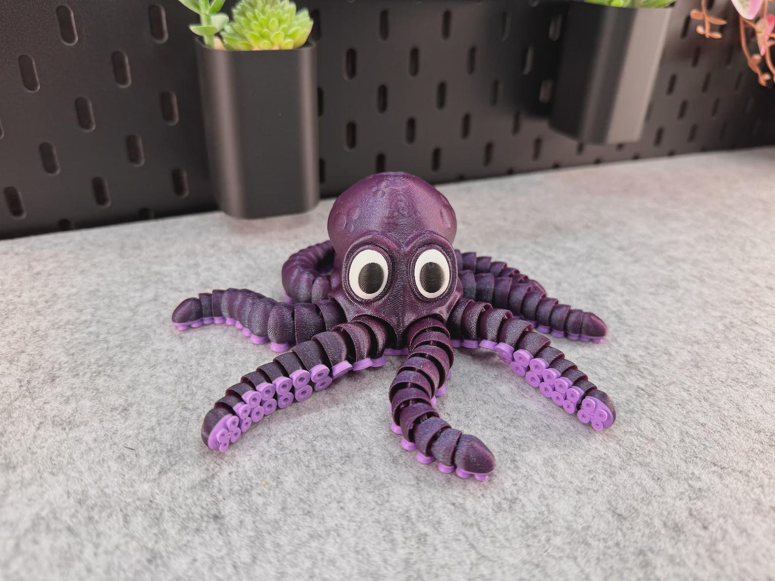 Articulated Octopus STL | 3D Printing Model | Flexible Toy Digital File ...