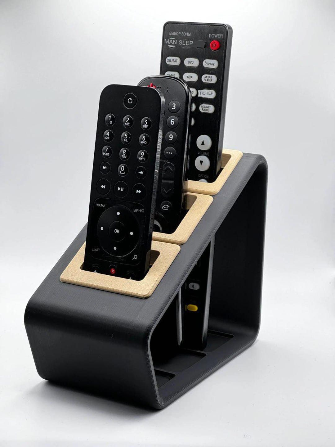 Remote Control Organizer STL File | Desk & Living Room Organizer | 3D ...