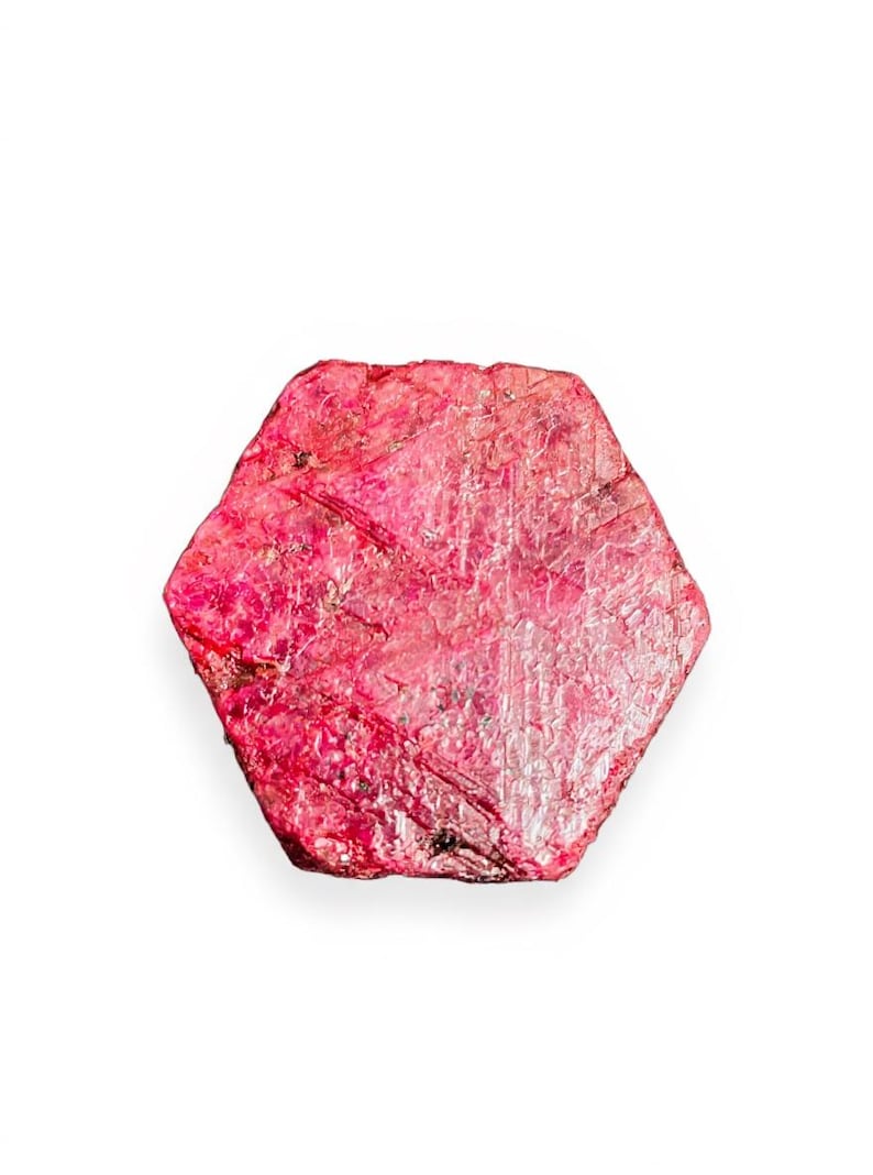 Red Ruby Rough African Uncut Gemstone 120CT – Raw Ruby Crystal for ...