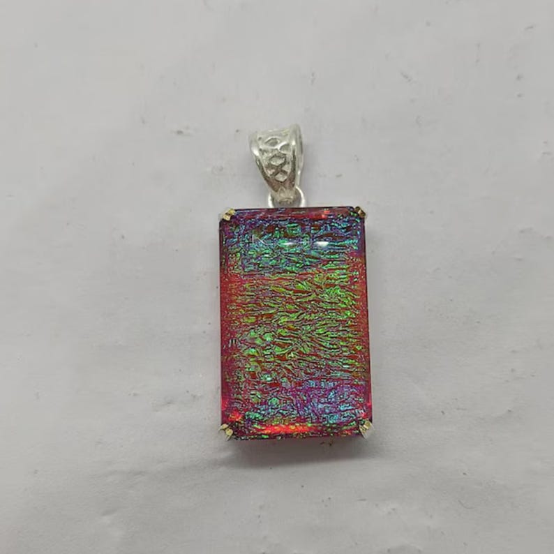 Buy Natural Bi-color Monarch Opal Emerald 100-110CT Pendant Necklace ...