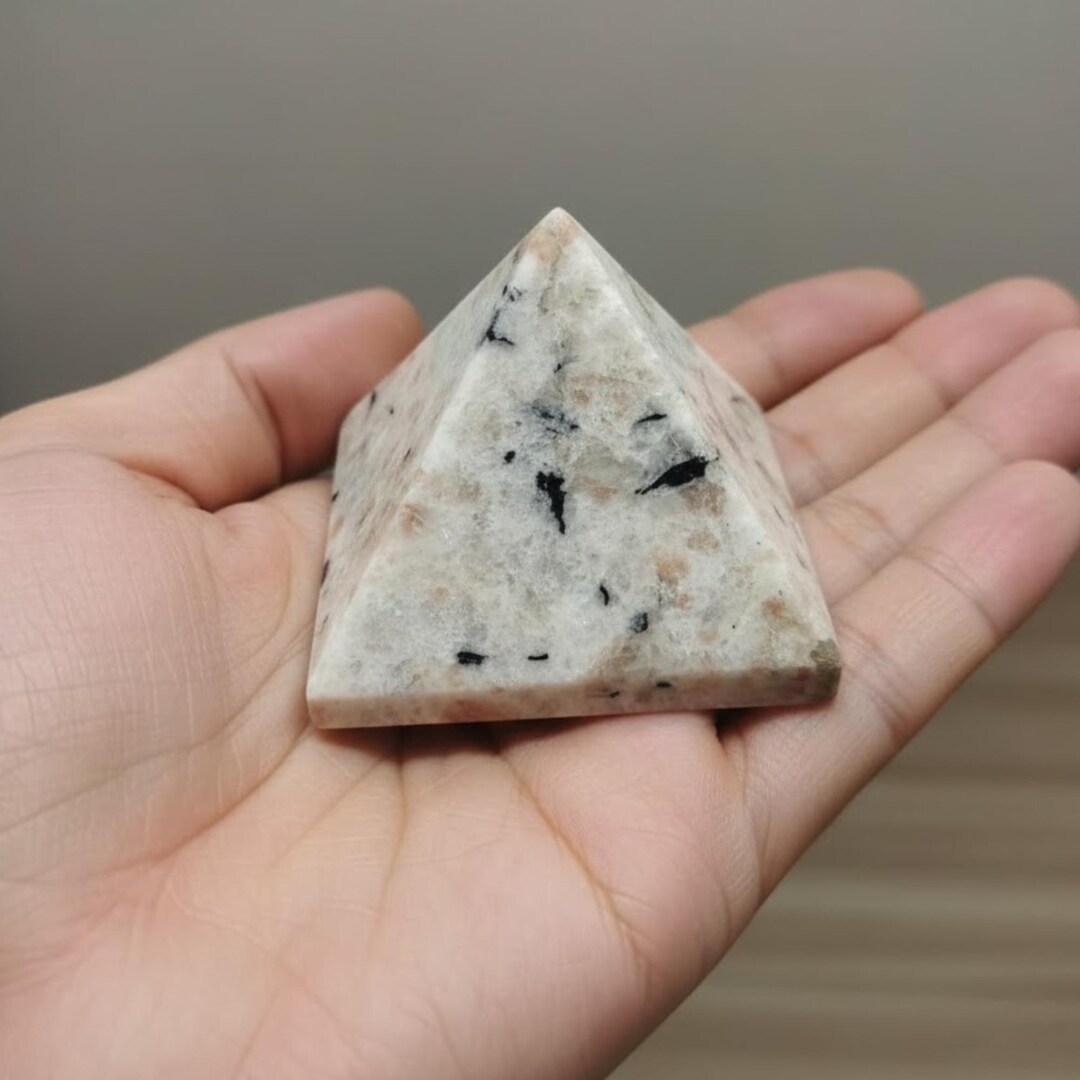 Certified Sunstone Energy Pyramid | Handmade Crystal for Confidence ...
