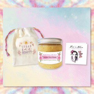 Organic Peppermint Sugar Lip Polish Exfoliator Scrub / Manuka Honey ...