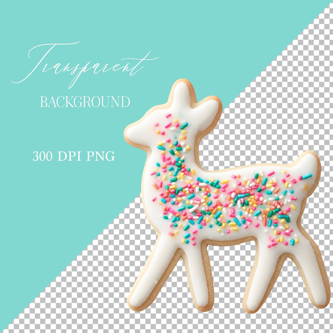 Frosted Animal Cookies Clipart: PNG Bundle (digital Download) - Etsy