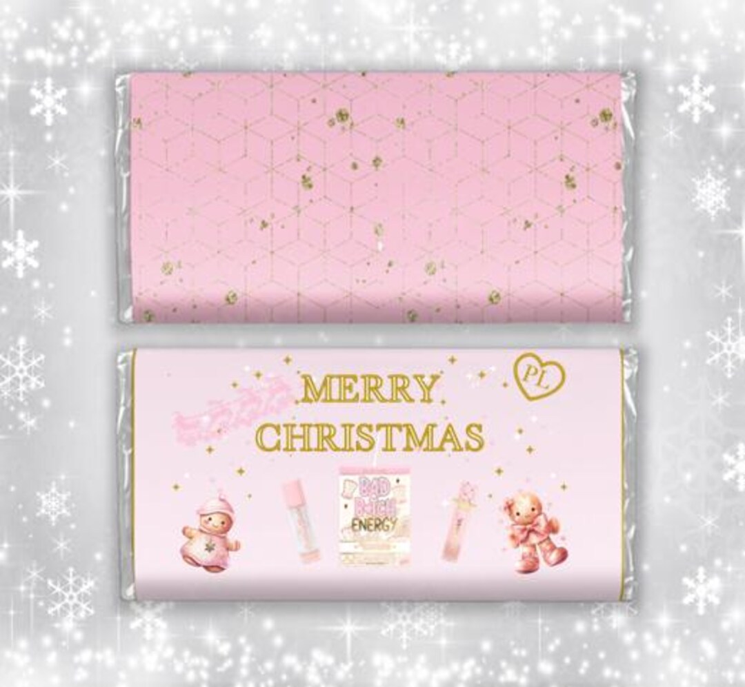 Plouise Christmas Chocolate Bar Wrappers - Etsy