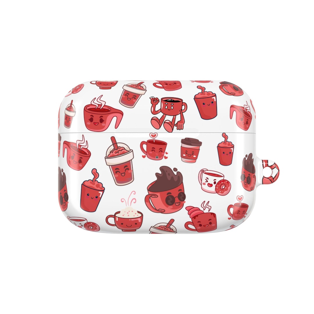 Cute Coffee Cup AirPod Case, Fun Accessory, Coffee Lover Gift, Trendy ...