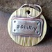 Pet Tag- Large Metal Dog Id Tag- Large Sammy - Etsy