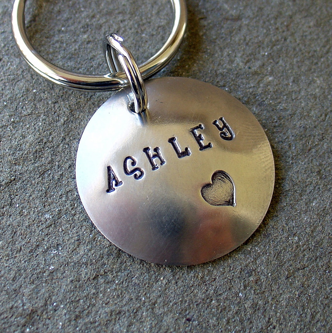 You Are Loved Personalized Key Chain- the Ashley - Etsy