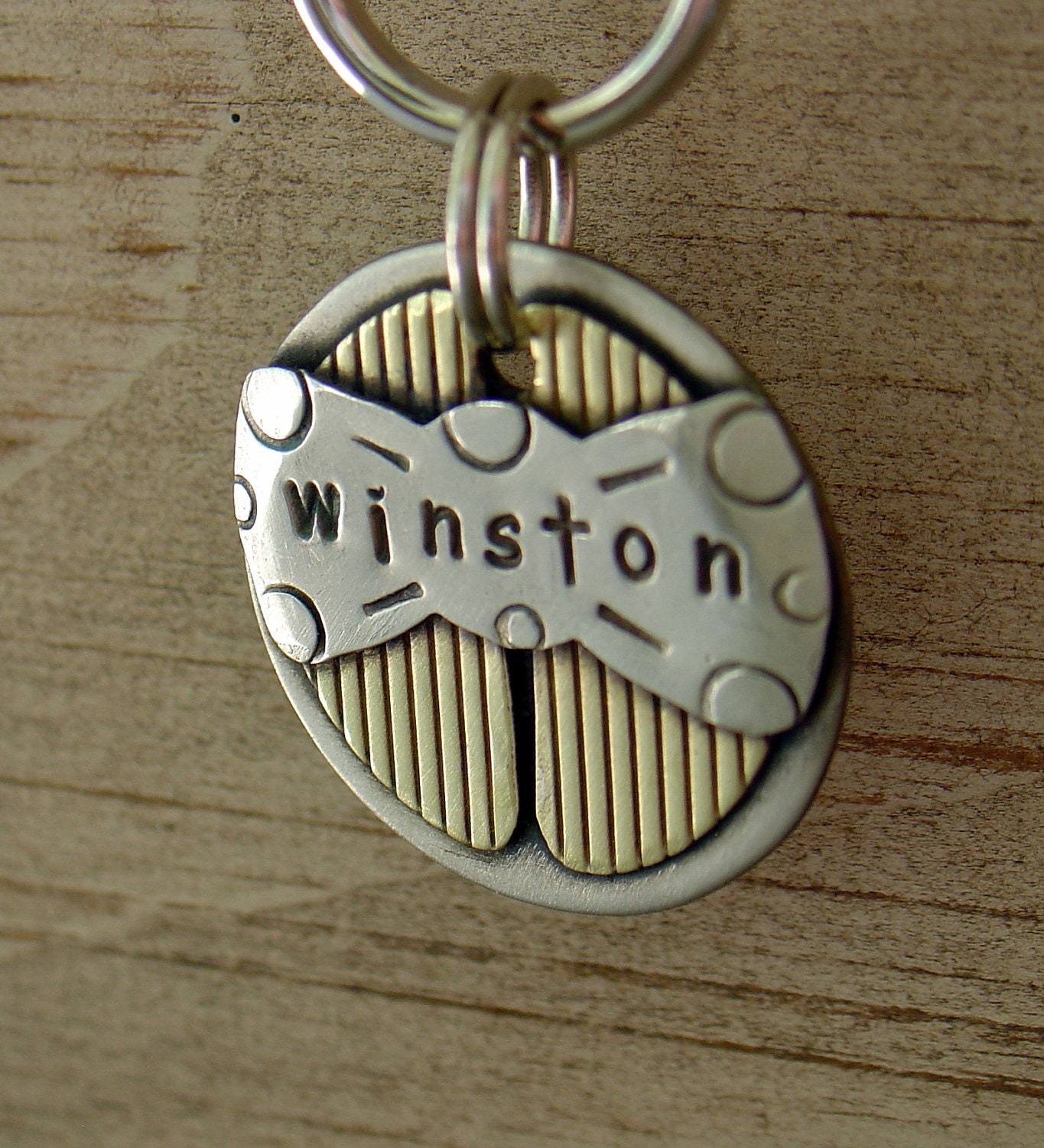 Dog ID Tags-the Mini Winston Small Pet Id Tag for Small Dogs | Etsy