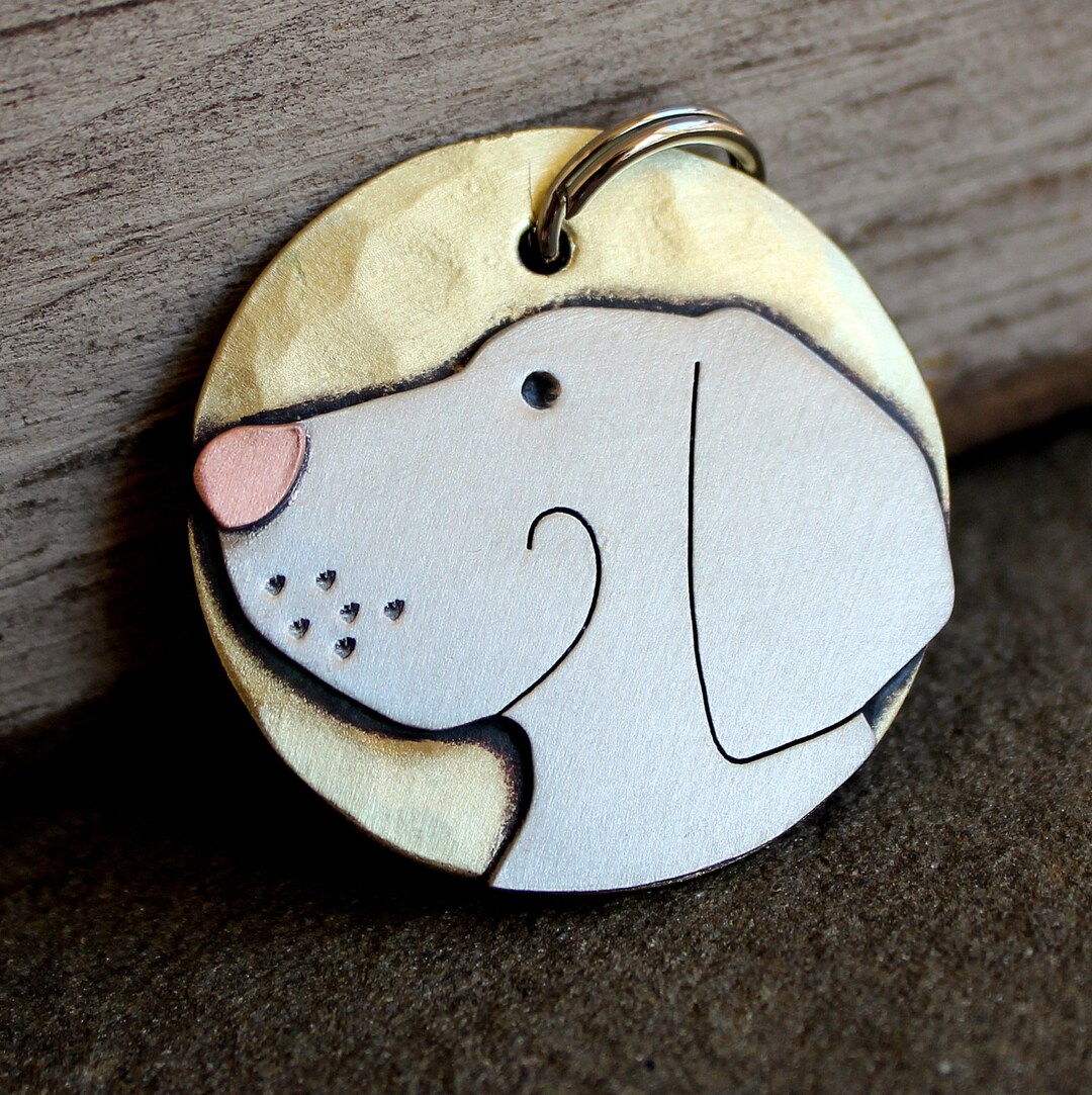 Labrador Dog Tag - Dog ID Tag - Pet Tag - Dog Tags Custom-lab- Breed ...