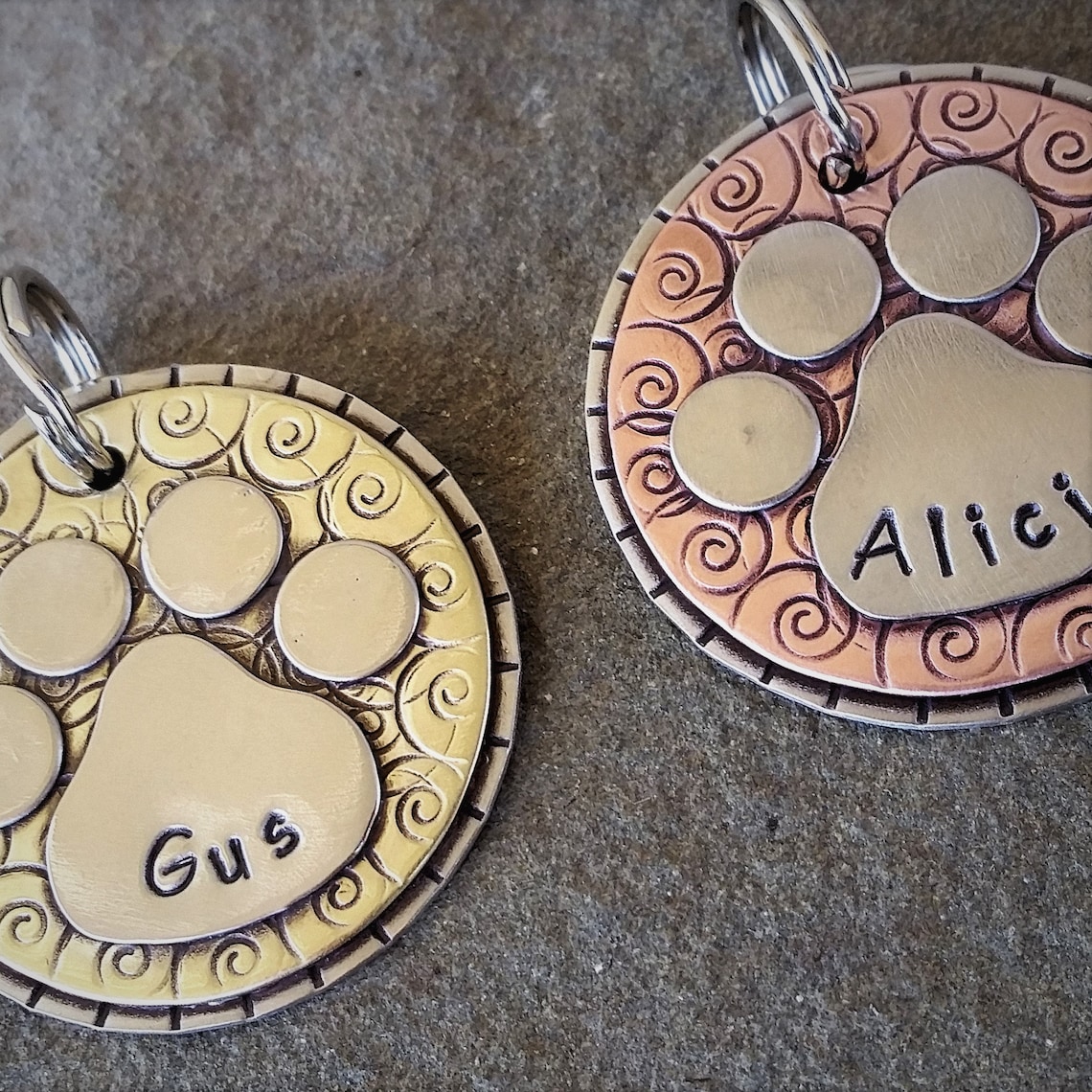 Pet ID TAG Dog Tag Dog Id Tag Dog Tag for Dogs-dog Tags-dog | Etsy