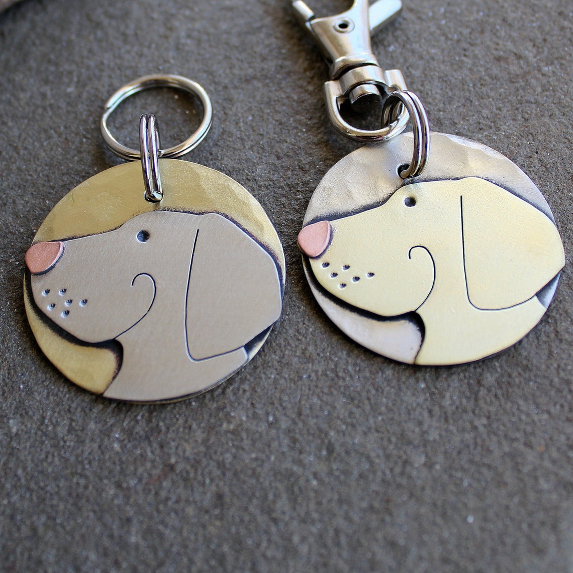 Labrador Dog Tag Dog ID Tag Pet Tag Dog Tags Custom-Lab | Etsy