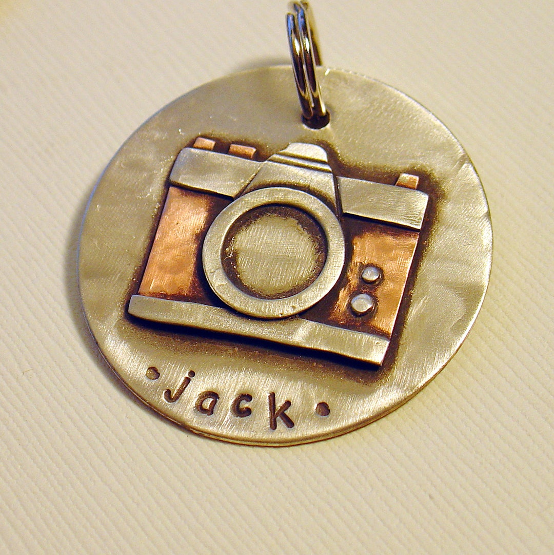 Dog ID Tag, Key Chain, or Backback Tag Camera - Etsy
