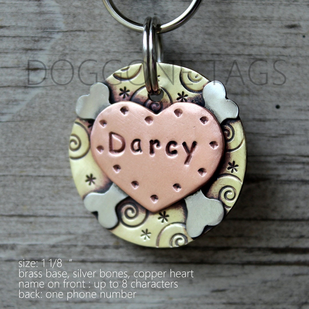 Dog Id Tag - Dog Tag for Dogs - Pet Id Tag - Pet Tag - Dog Tag - Pet ...