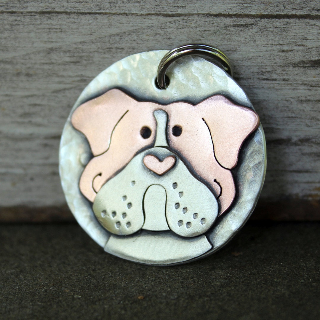 Boxer Dog Tag - Large Dog ID Tag -personalized Boxer Dog Tag or Key ...