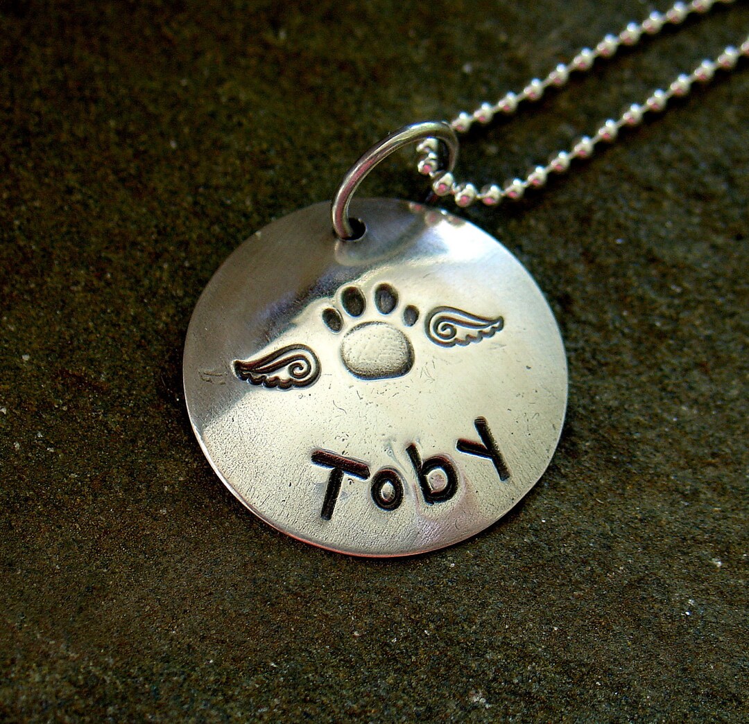 Memorial Pendant in Sterling Silver- Pendant ONLY - Etsy