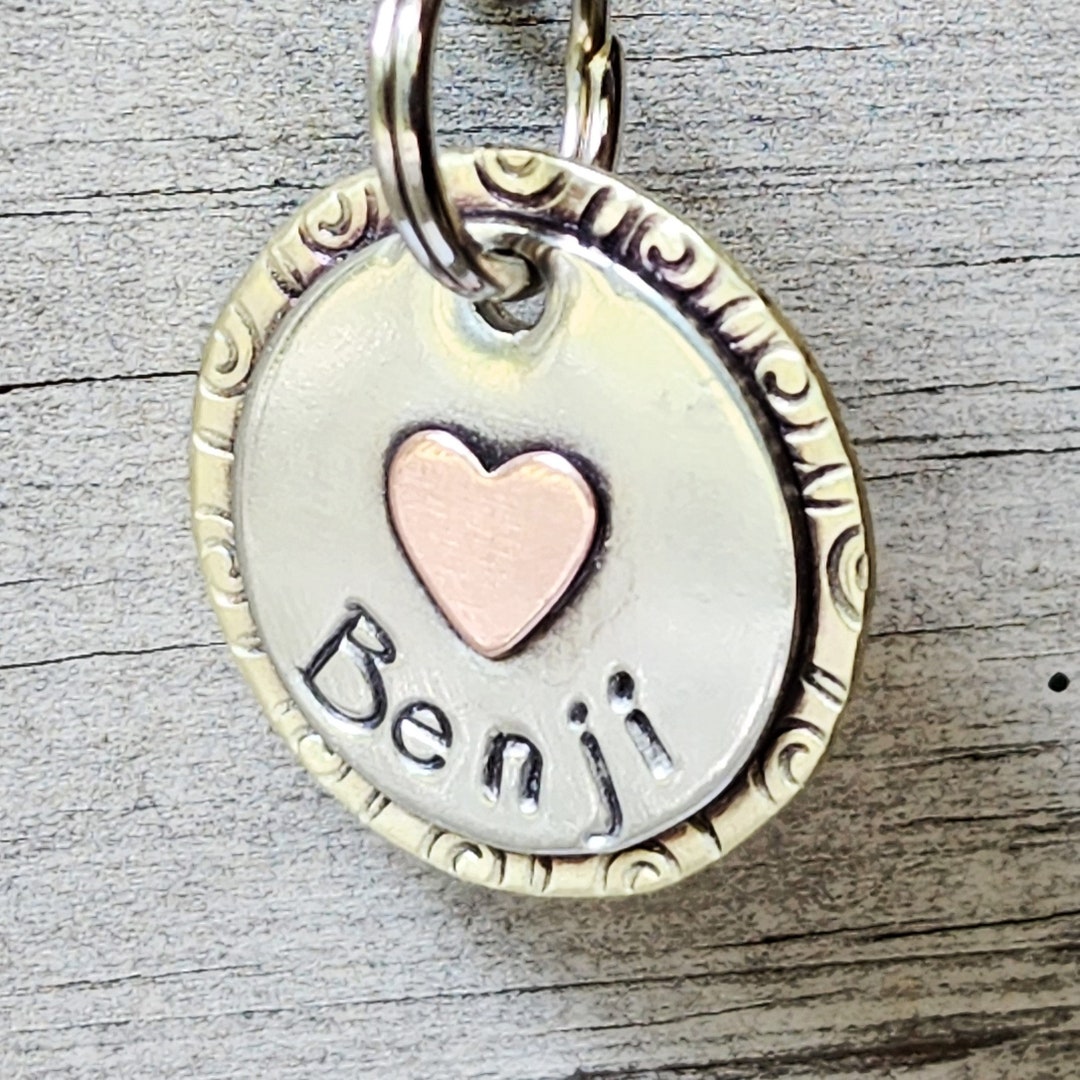 Pet's Heart Name Tag- Small and Sweet - Personalized Dog and Cat ...