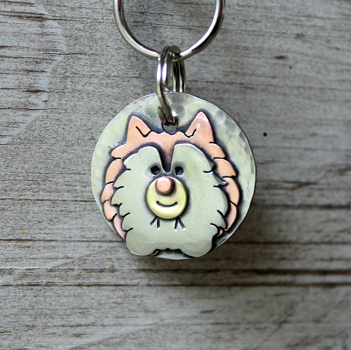 Small Dog Tag Dog ID Tag Pet Tag Pomeranian Dog Id Tag - Etsy