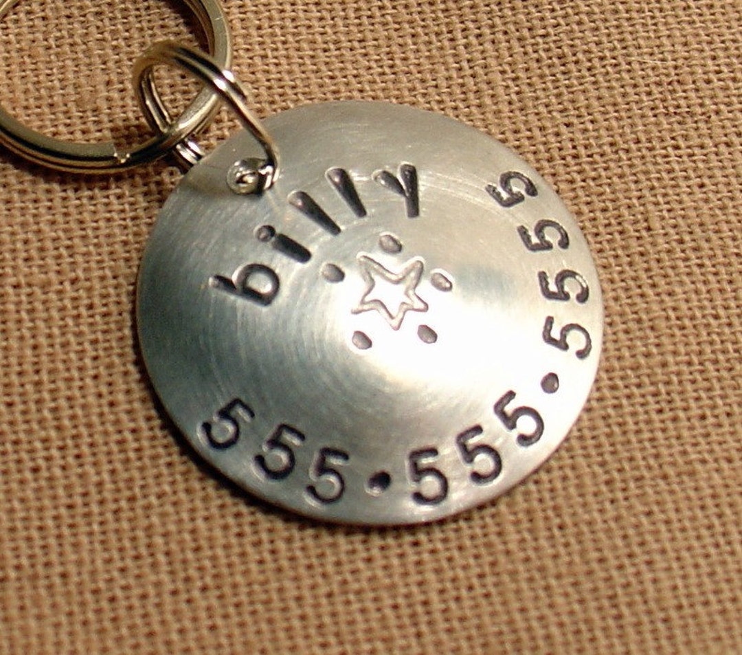 Custom Light Weight Pet Tag for Dogs and Cats- the Billy - Etsy