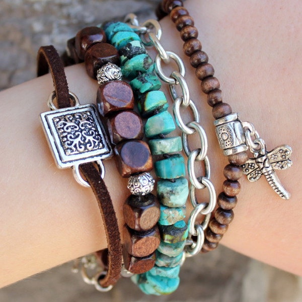 Bohemian Bracelet - Etsy