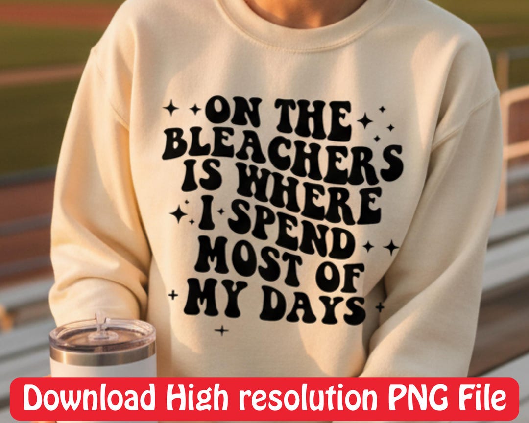 Bleacher Days SVG: Retro Sports Mom PNG (digital Download) - Etsy